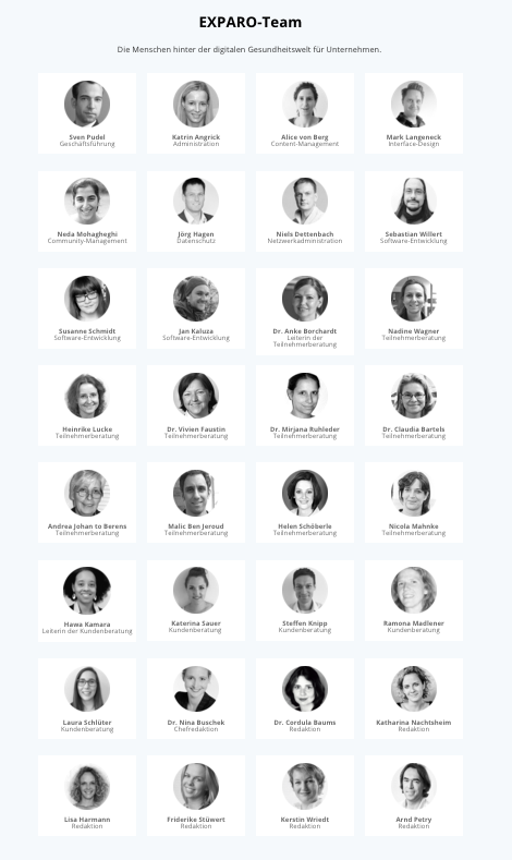 EXPARO - Wir machen Gesundheit digital. | exparo.de